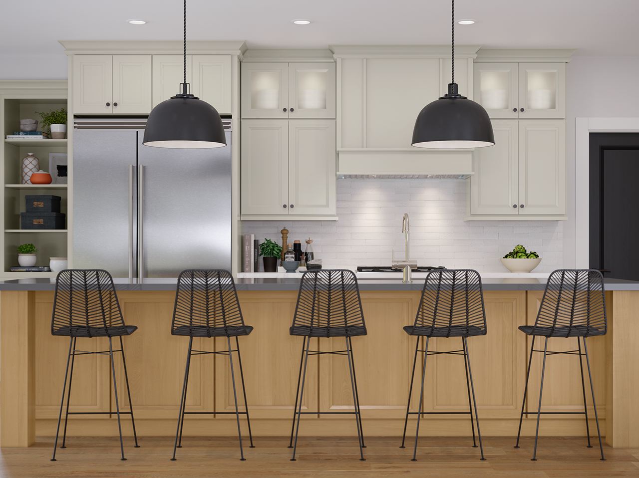 Two Tone Cabinets - Waypoint Living Spaces