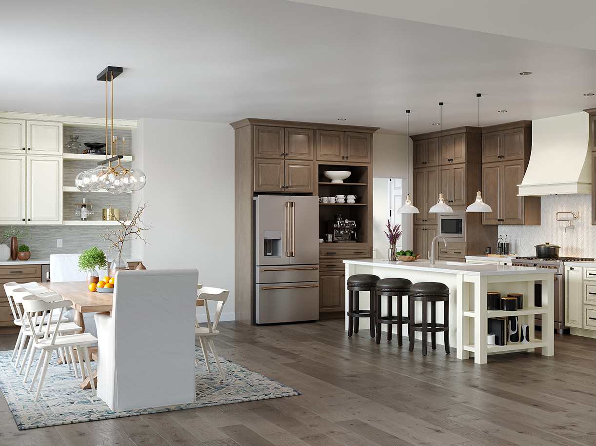 Two Tone Cabinets - Waypoint Living Spaces